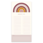 Rainbow Market List Notepad - Ruff House Print Shop