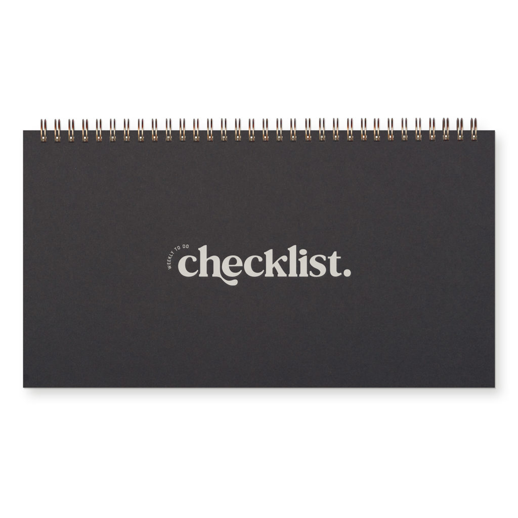 Weekly To Do Checklist Planner - Ruff House Print Shop