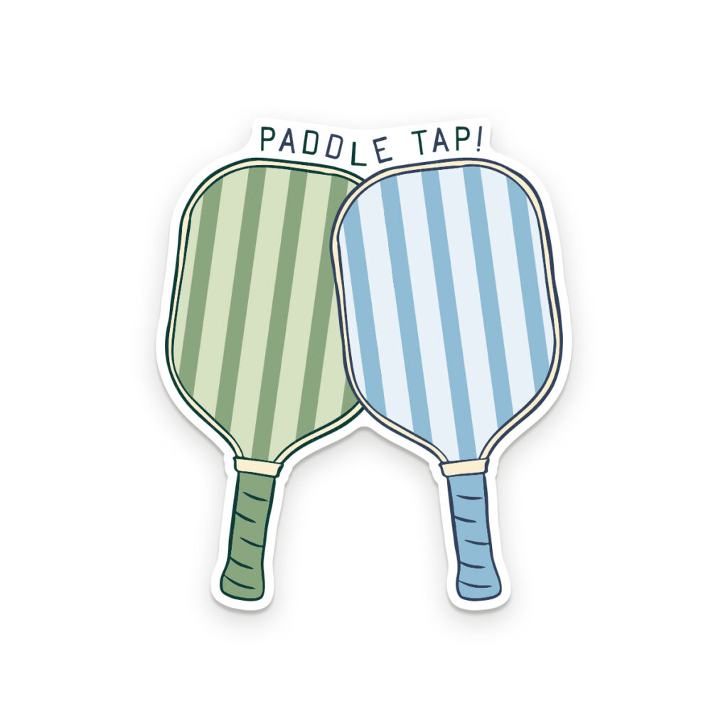 Paddle Tap Sticker - Ruff House Print Shop