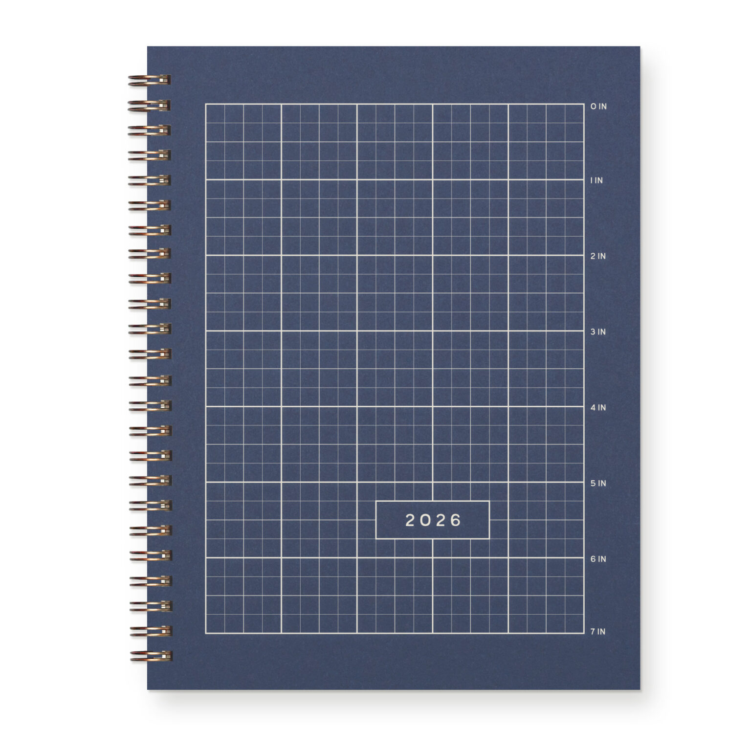 2026 Ruler Grid Dated Planner : Calendar Year - Ruff House Print Shop