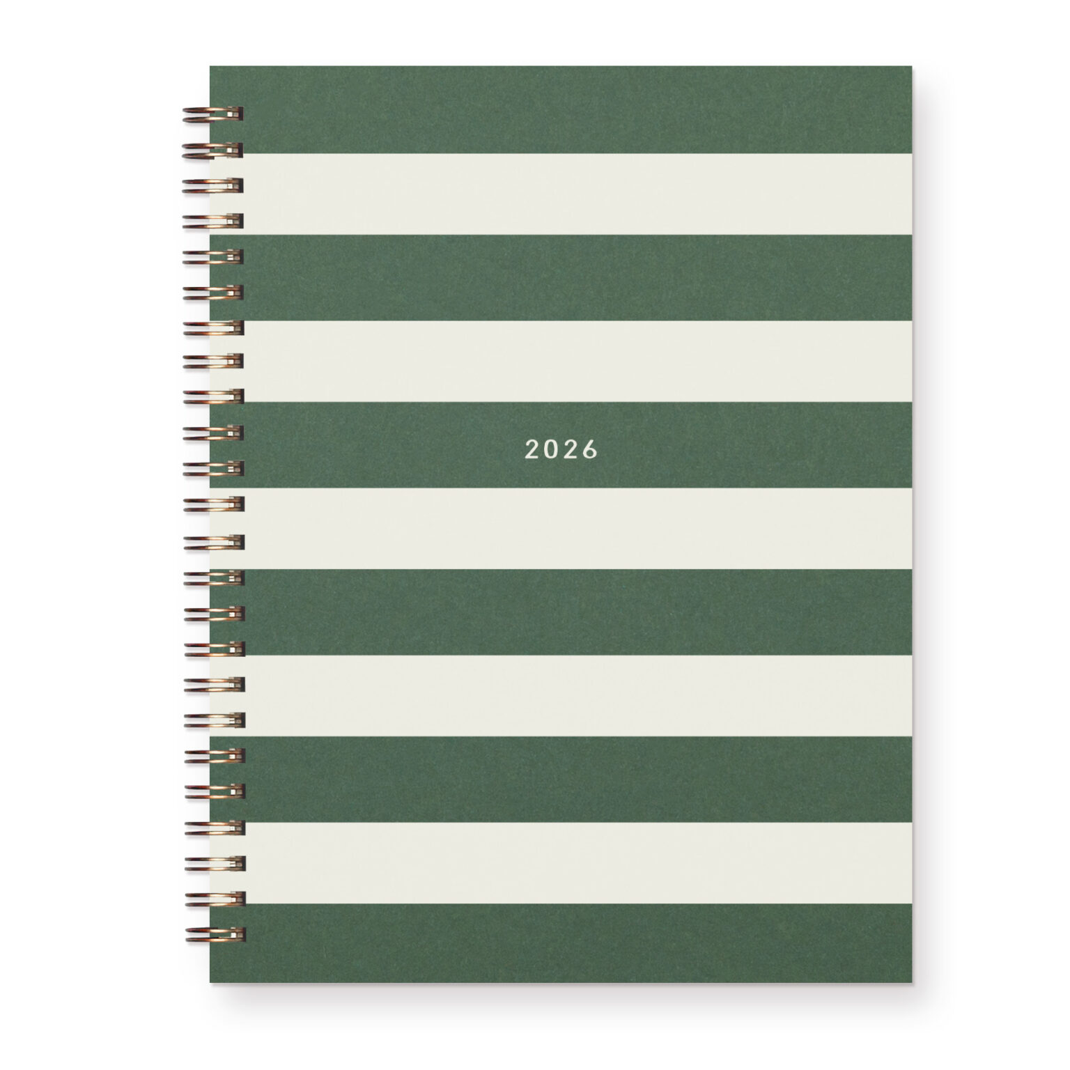 2026 Striped Dated Planner : Calendar Year - Ruff House Print Shop